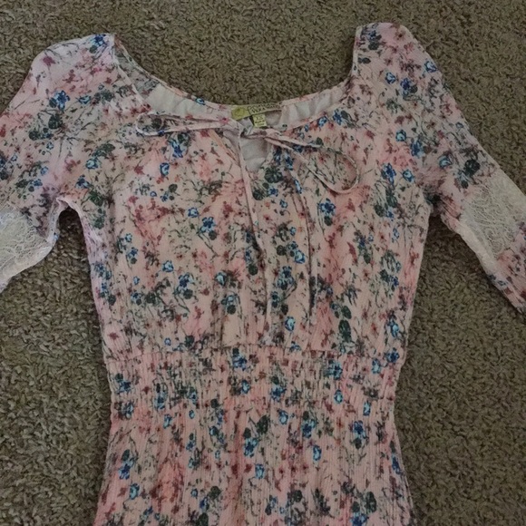 princess vera wang | Dresses | Princess Vera Wang Pink Flower Dress ...